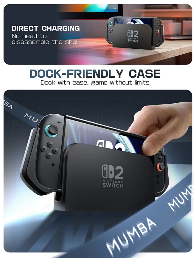 Amazon.com: Mumba Dockable Case for Nintendo Switch 2 2025, [Blade ...
