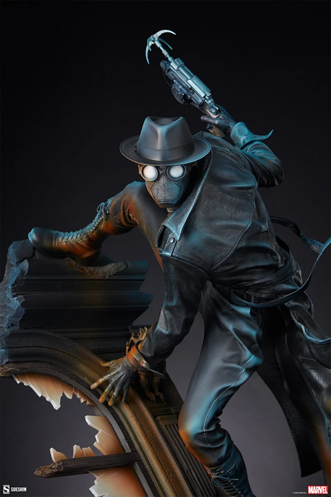 Spiderman Noir PF - Sideshow collectibles -花瓣网
