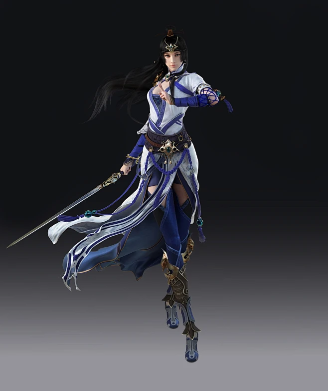 中国风男性角色原画中国风写实角色原画来自cgbook.cn (1751)-花瓣网