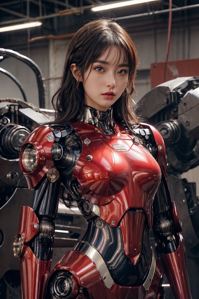 close-up,Honey Mecha,1girl,moyou,medium breasts,bare navel,neon,Pink ...