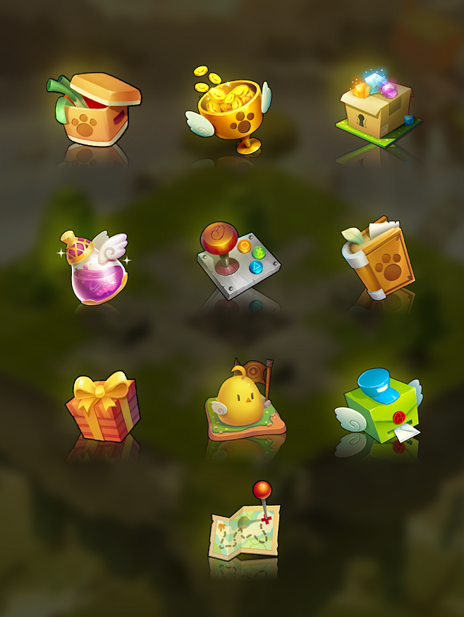 Game icon on Behance