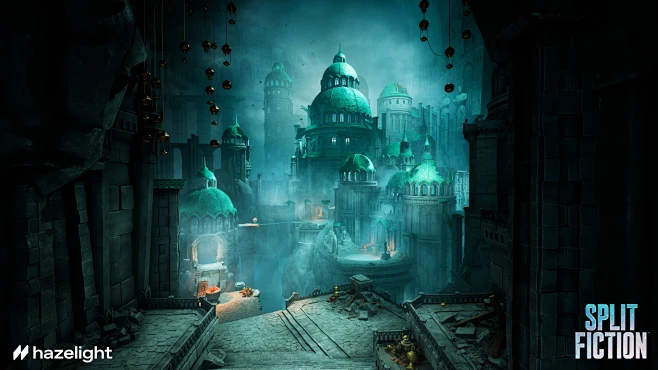 Hazelight Studios Split Fiction Art Blast - ArtStation Magazine-花瓣网