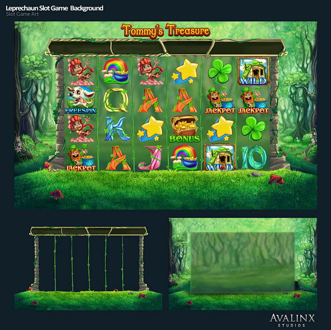 Art for Slot Game Tiles, Nathan Sanders : Each Group of art tiles is ...