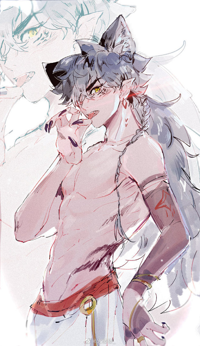 #我在新疆养狼# 今天的极限两小时，是咱们的狼王猎奇hshs！！