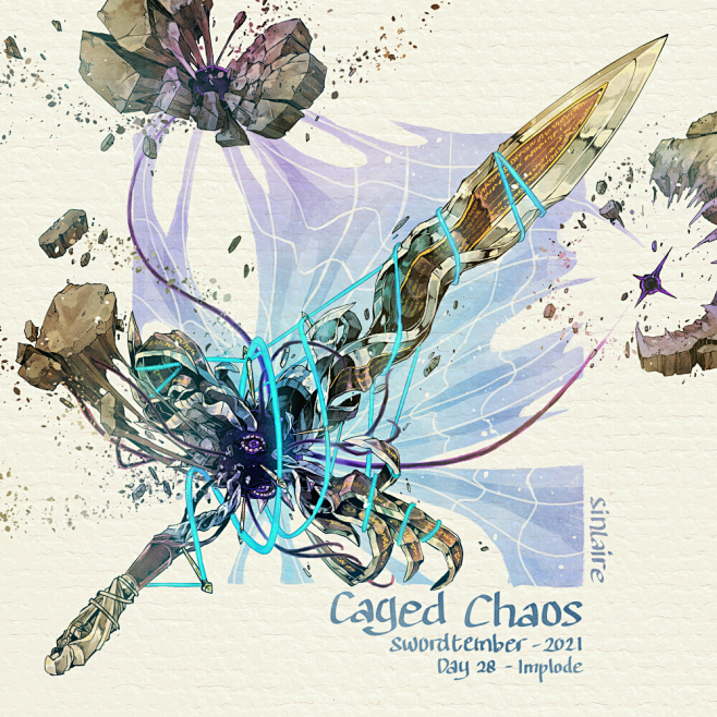 ArtStation - Caged Chaos, Mukhlis Nur Sinlaire