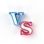 VS图标对比PK符号 (17)-花瓣网