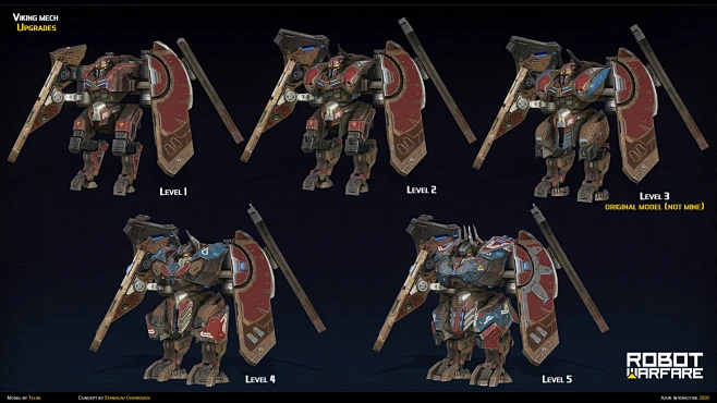 Patrol Mech Upgrades, Andrew Mezentsew : Patrol mech Upgrades for Robot ...