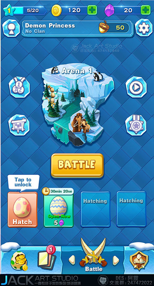 @deviljack-99 Jack游戏UI班学员作品，老师微信：jas-666