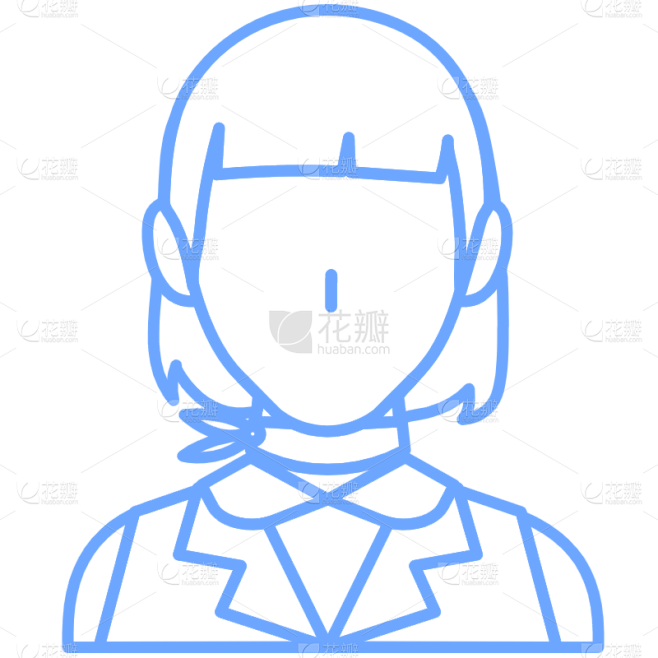 ICON-矢量人物头像图标7