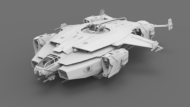 Star Citizen - Anvil Valkyrie Dropship_07，星际公民制作组 Cloud Imperium Games