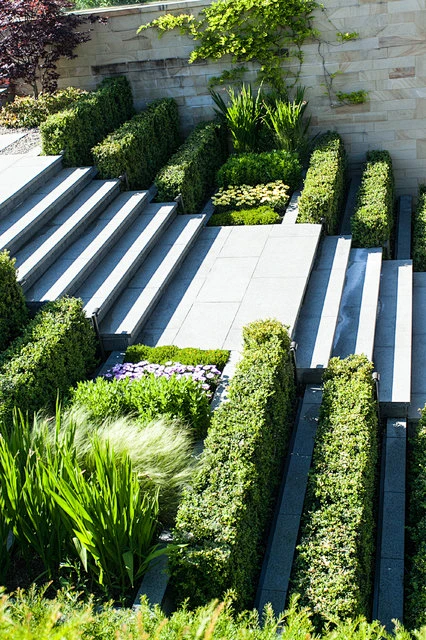 Rural House, Lancashire contemporary-landscape-花瓣网