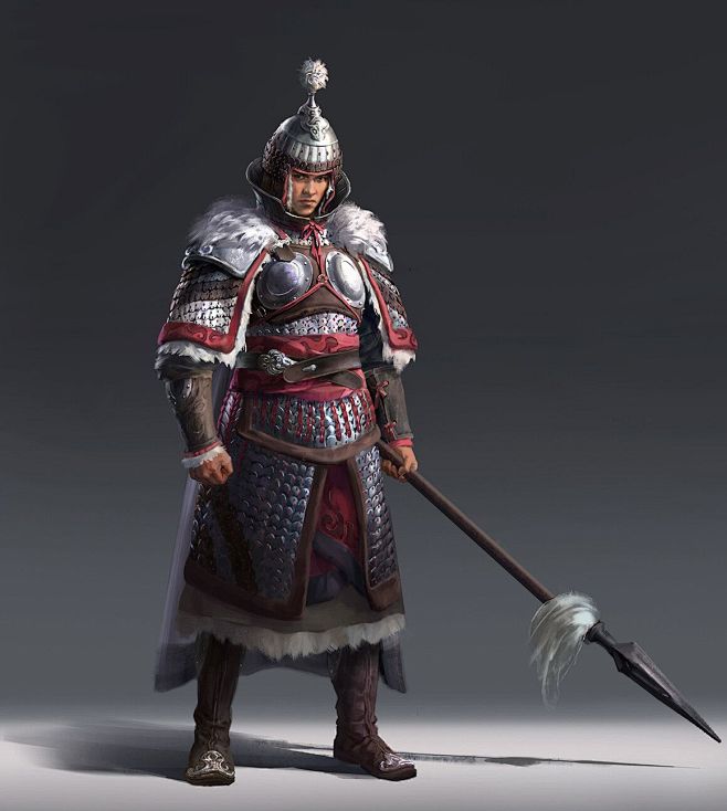 Total War Three Kingdoms-Character design_Kingdom of Shu, Lulu Zhang-花瓣网