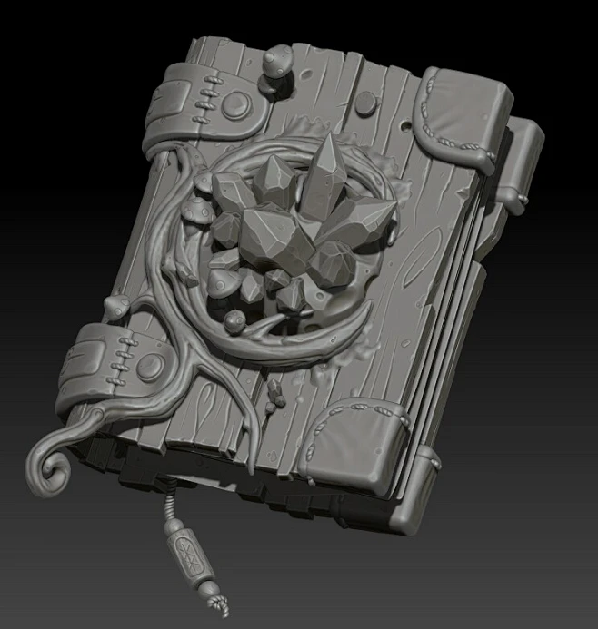 Stylized Book-花瓣网