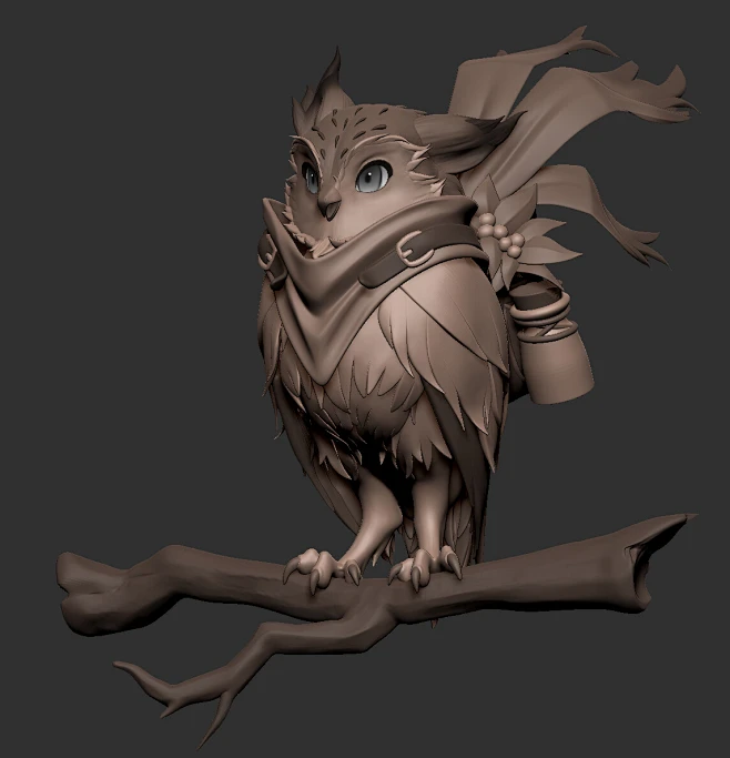 Messenger Owl-花瓣网