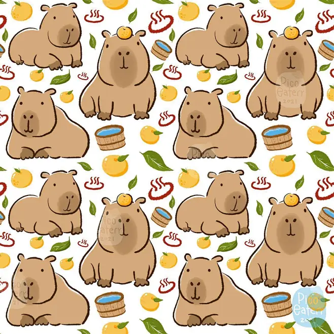 Kapi Capybara (@kapi_capybara) · Instagram 照片和视频-花瓣网