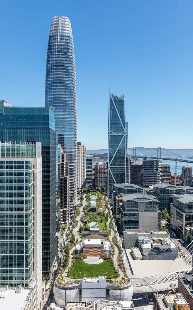 Salesforce Transit Center Park / PWP Landscape Architecture and Pelli ...
