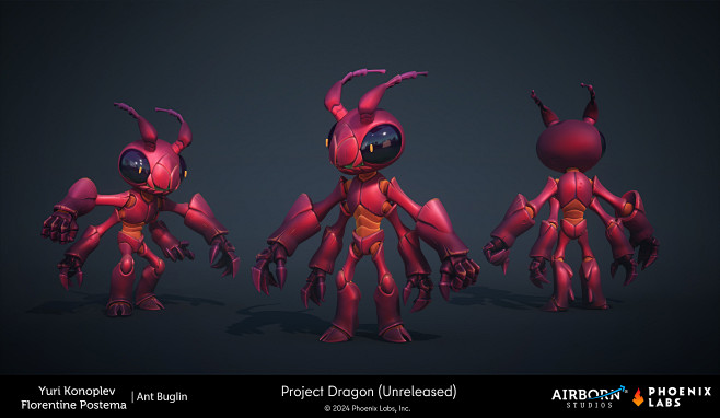 {游戏系列}美国 Project Dragon(UI,角色，场景）