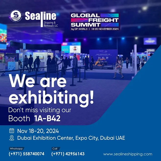 Sealine Shipping is Exhibiting at the Global Freight Summit 2024! Dubai ...