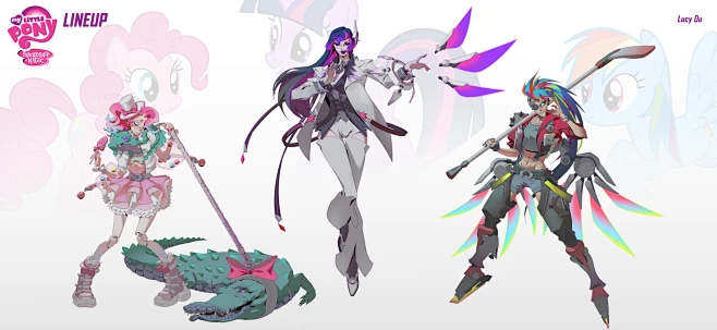 My Little Pony Redesign!-花瓣网