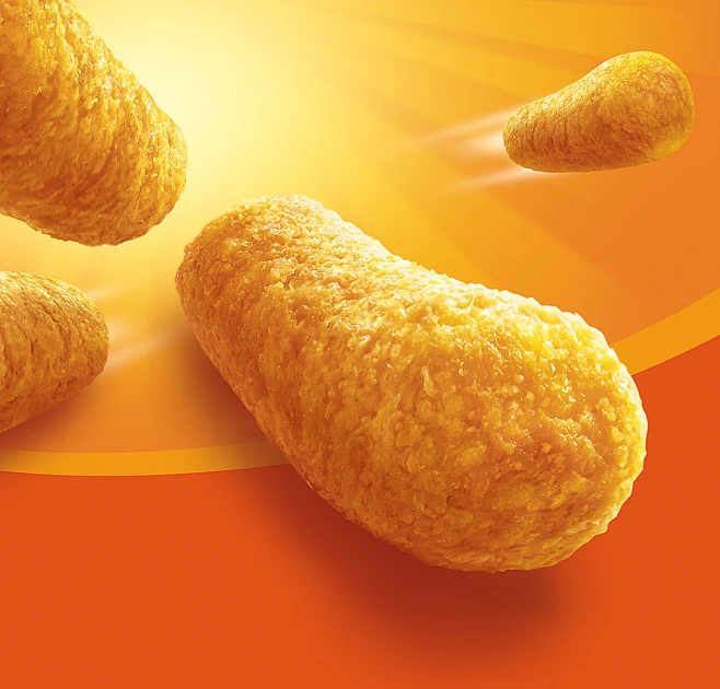 Bamba Bomba : Illustration for a new peanut butter-flavored snack ...