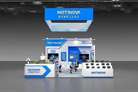 MOTINOVA武汉天腾动力科技电机上海展展览展台-花瓣网