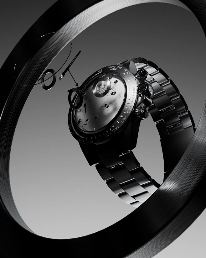 watch 3D Render modern motion design CGI product design c4d 3d ...