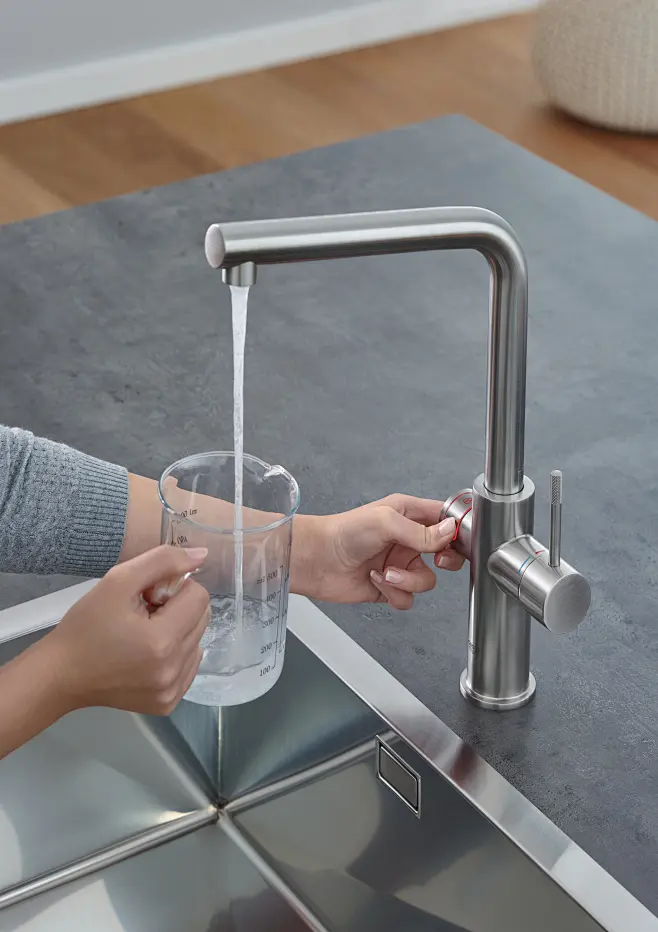 GROHE RED DUO FAUCET AND SINGLE-BOILER SIZE L - Kitchen taps from GROHE ...