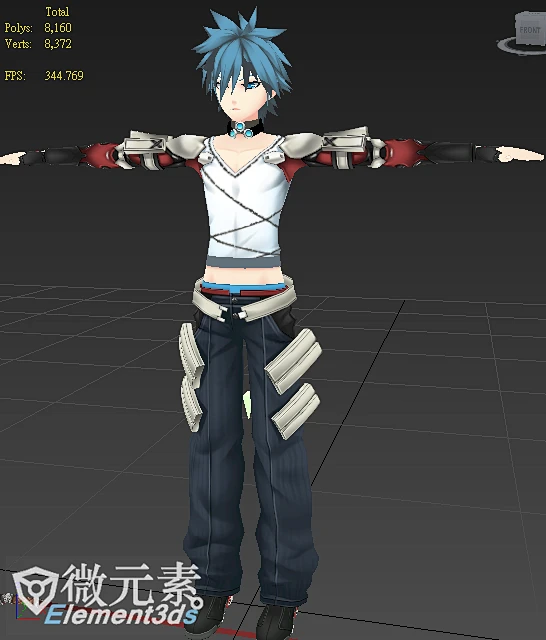 封印者(closer)成套TPOSE人物max模型-成套集合-微元素Element3ds - Powered by Discuz!-花瓣网