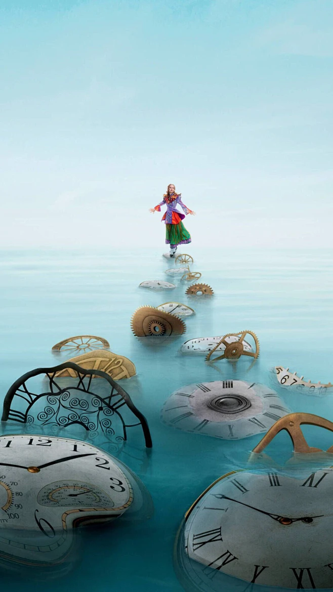 爱丽丝梦游仙境2 迪士尼-花瓣网