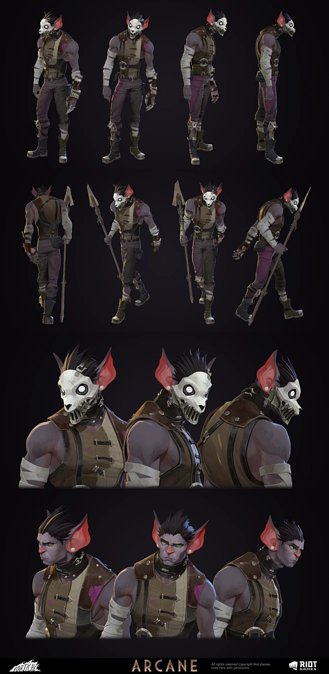 ARCANE（双城之战）野火帮——Gilles Roman -花瓣网