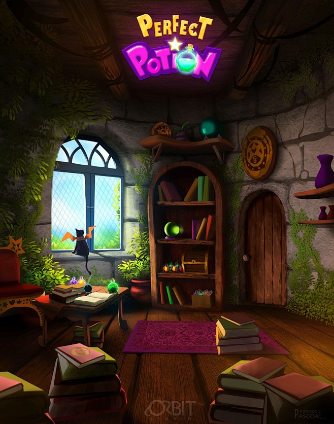 欧美Q版室内场景原画来自cgbook.cn (606)