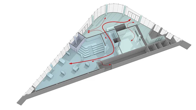 Exhibition Center Exhibition hall museum NEW MEDIA HALL Planning Museum ...