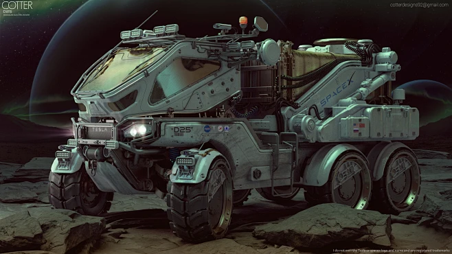 D25 Modular Rover, Joshua Cotter : the D25 modular rover is a modular ...