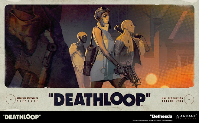 Deathloop Concept Arts-花瓣网
