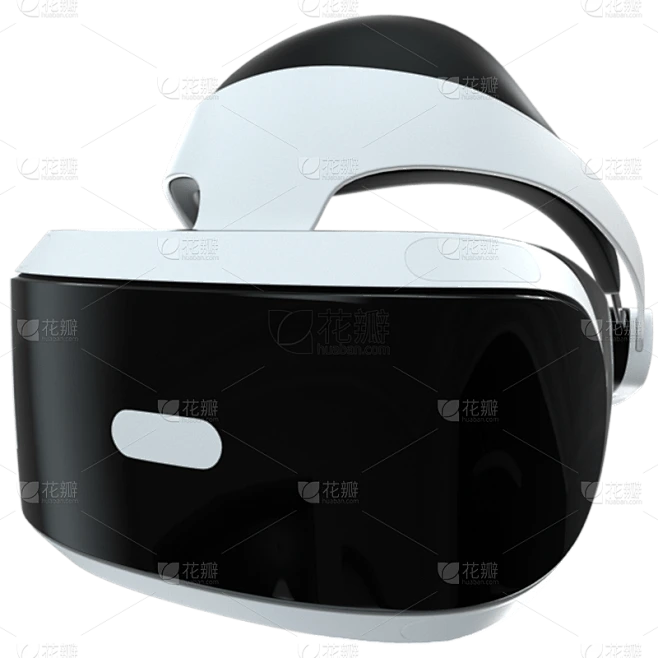 3D-生活电子产品贴纸C4D-VR眼镜素材-花瓣网