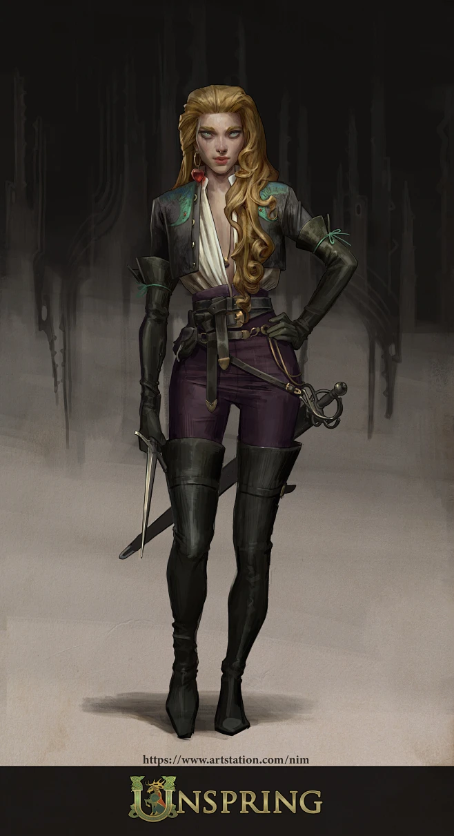 Unspring Characters - Gem-花瓣网