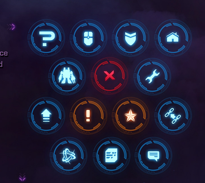 Heart of the Swarm: UI Design & Art on Behance