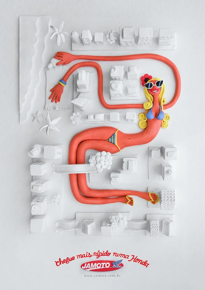 【葡萄牙摩托车品牌-Jamoto平面广告】Jamoto本田汽车马达平面广告-获取更快速度封面大图-花瓣网