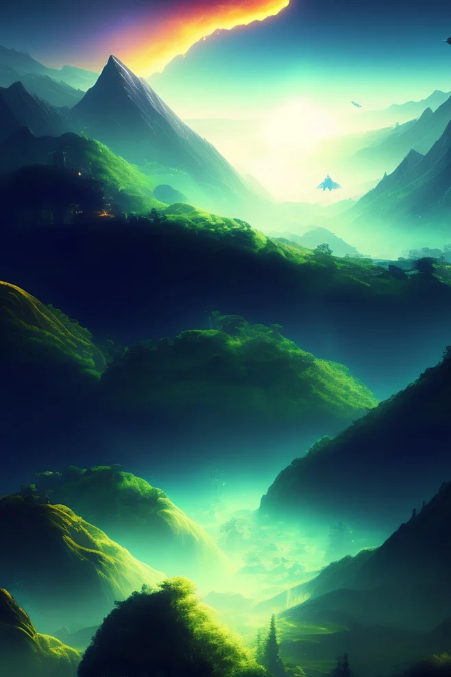 Lexica - Planet wallpaper, starry Sky, high quality, 3D, octane render ...