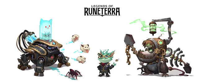 {游戏系列}美国RUNETERRA符文传说（UI,角色，场景）-花瓣网