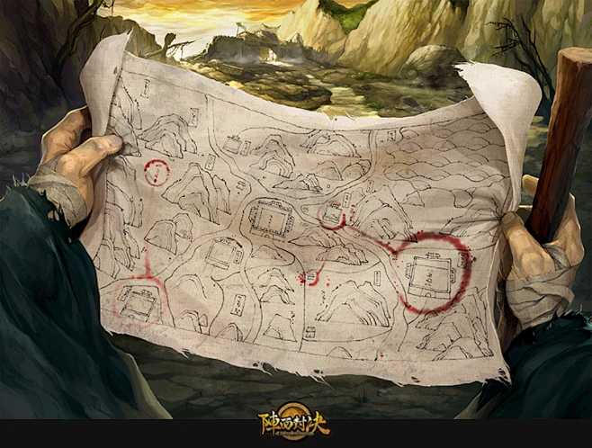 【插画资源】《阵面对决》插画缓慢缓慢的更新！_看图_阵面对决吧_百度贴吧-花瓣网