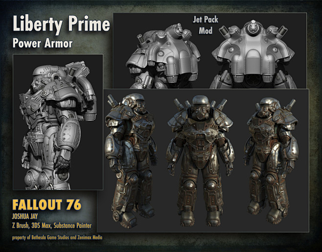 Fallout 76 Liberty Prime Power Armor