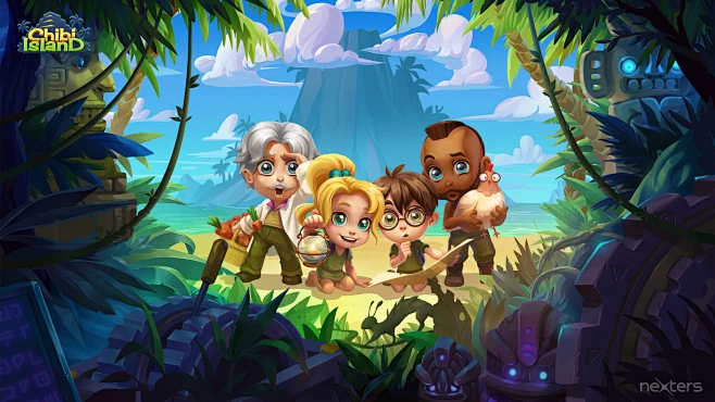 Chibi Island - Loading Screen-花瓣网