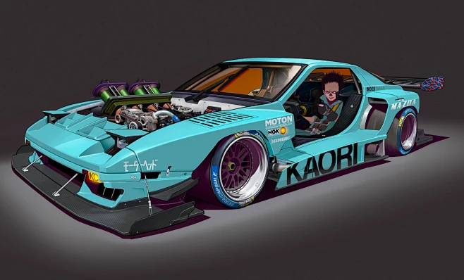 Tetsuo Shima's Ride-花瓣网