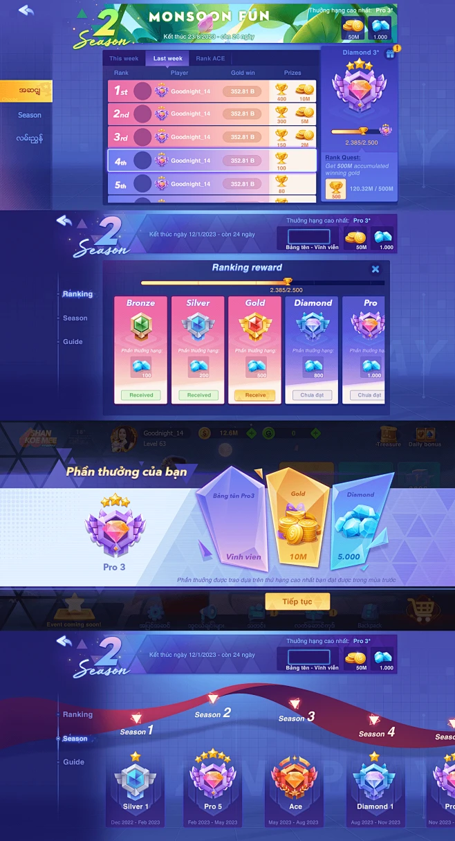 game Game Art Poker UI/UX mianmar-花瓣网