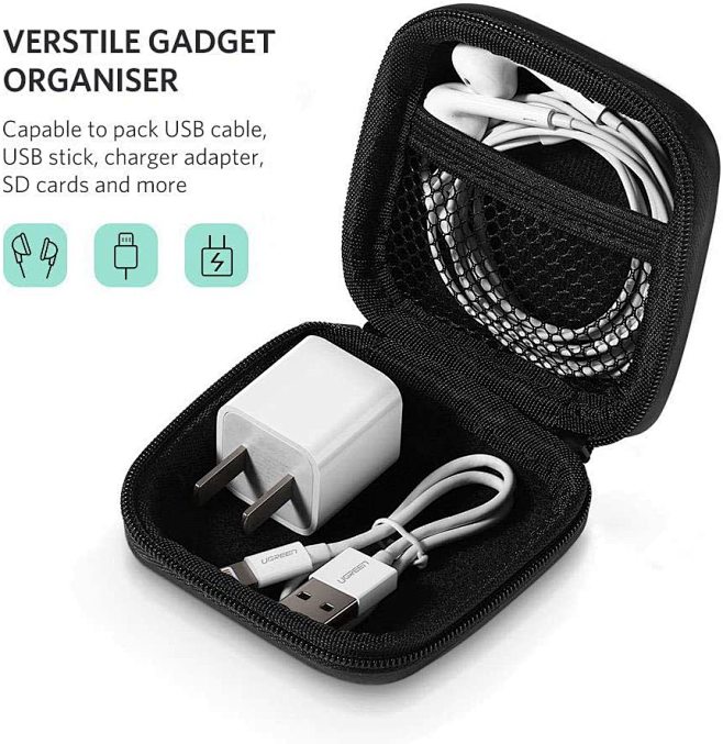 Amazon.com: Waterproof Earbud Case Earphone Carrying Case Holder ...