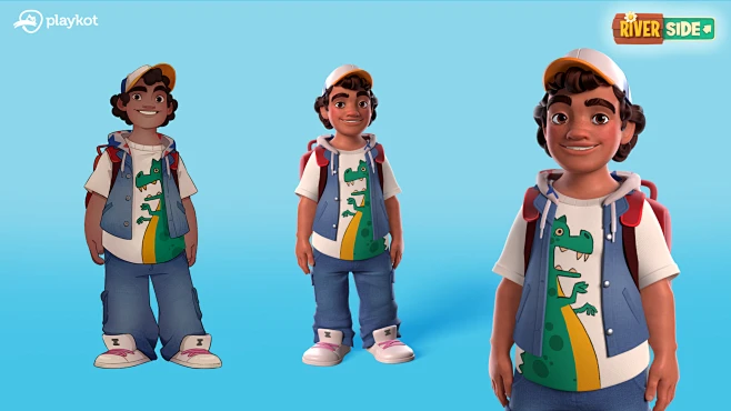 Riverside characters-花瓣网