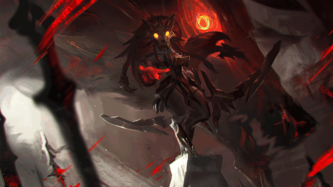 Chosen of the Wolf Kindred Splash Art-花瓣网