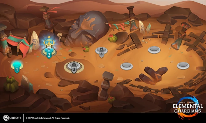 natalia-tsy-desert-map-ubisoft-tsybulina图片_D-地图/关卡/主城/世界图片素材-花瓣网