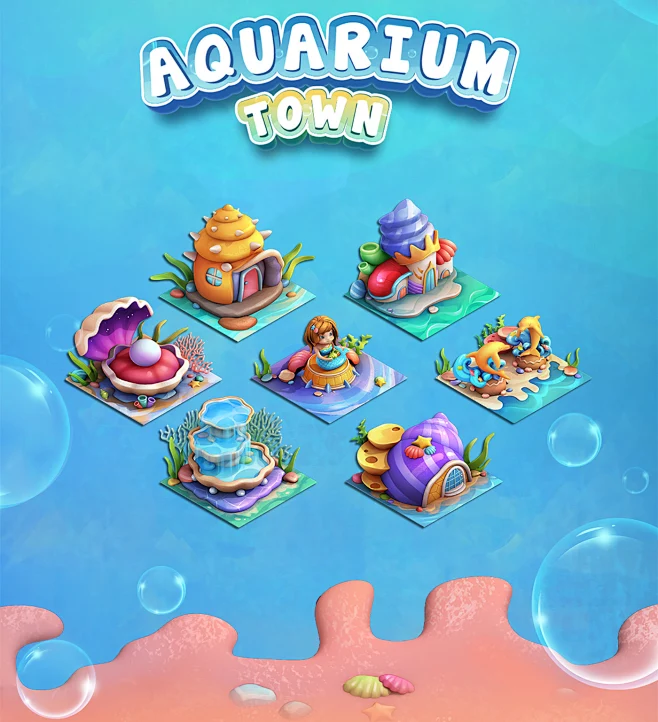 2D 3D animation art DAC game game design ILLUSTRATION Isometric spine-花瓣网